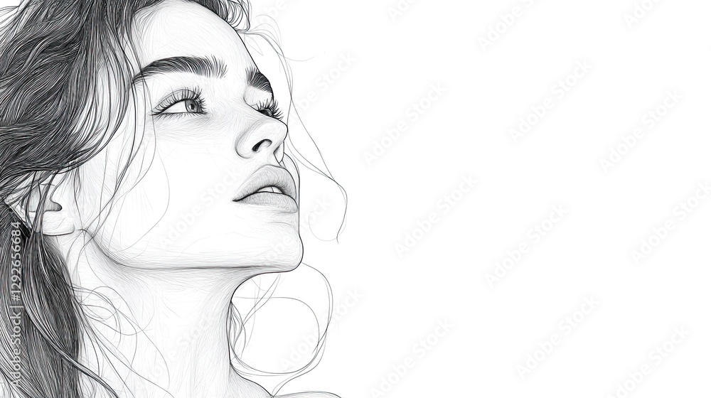 Simple Line Drawings - Simple line drawings with clean, unembellished ...