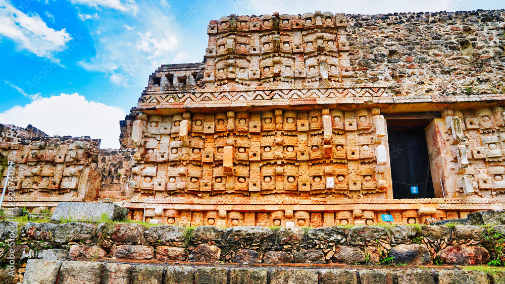 Codz Poop or Palace of the Masks temple - Masterpiece of Puuc style ...
