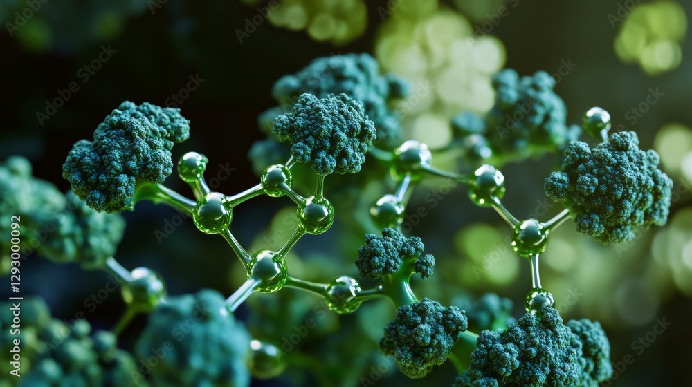 Molecular Representation of Indole Carbinol and I3C Structures Stock ...