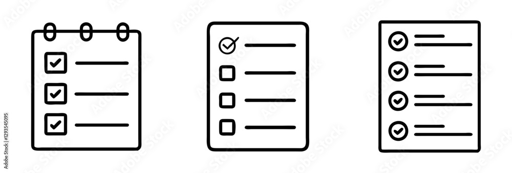 to do list icon, to do list line art - simple line art of to do list ...