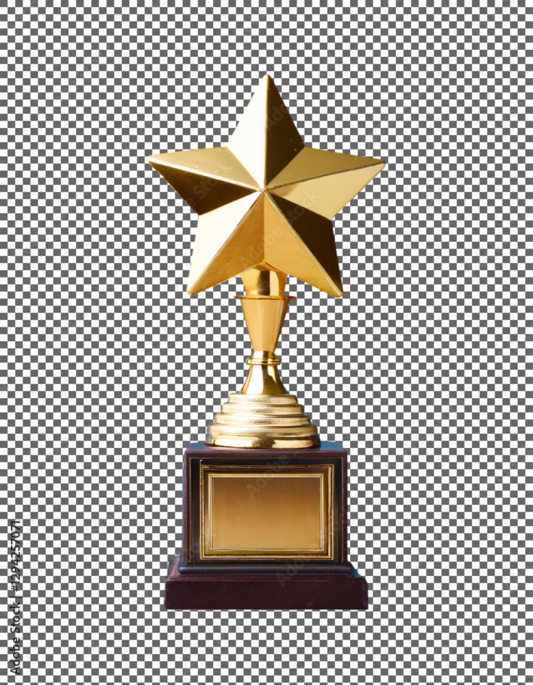 gold star trophy award, Gold Star Award Trophy for Outstanding ...