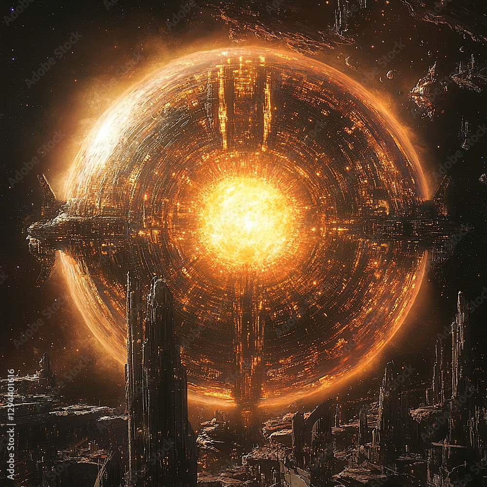 Explore futuristic solar systems with AI and vibrant cosmic landscapes ...