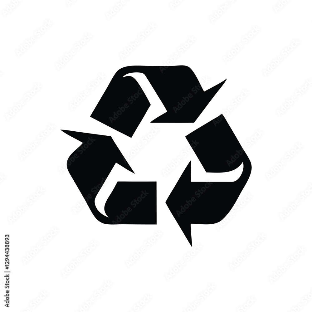 "Recycle Arrow Icon | Eco-Friendly Symbol for Sustainability ...