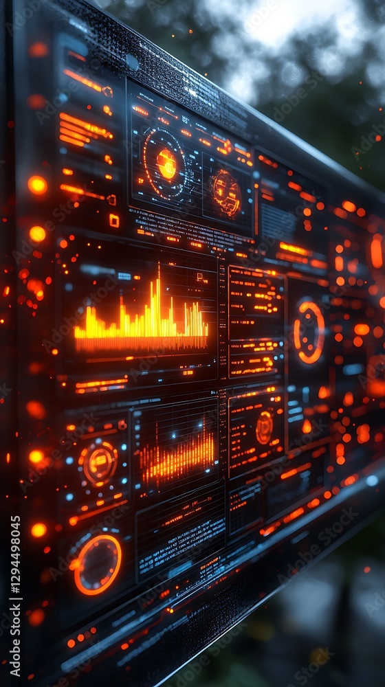 Interactive dashboard modern data analytics high resolution hd Images ...