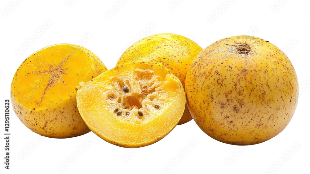 Nance fruit isolated on transparent background - a tropical fruit with ...