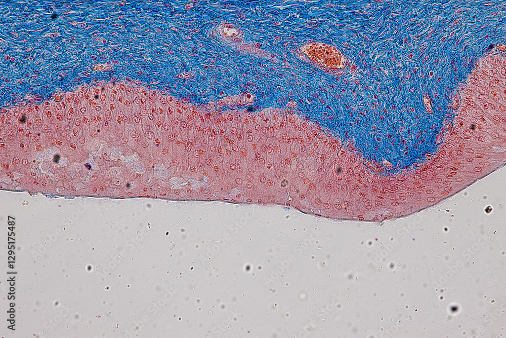 Pathology and Histology Tissue of Mammals under microscope. Stock Photo ...