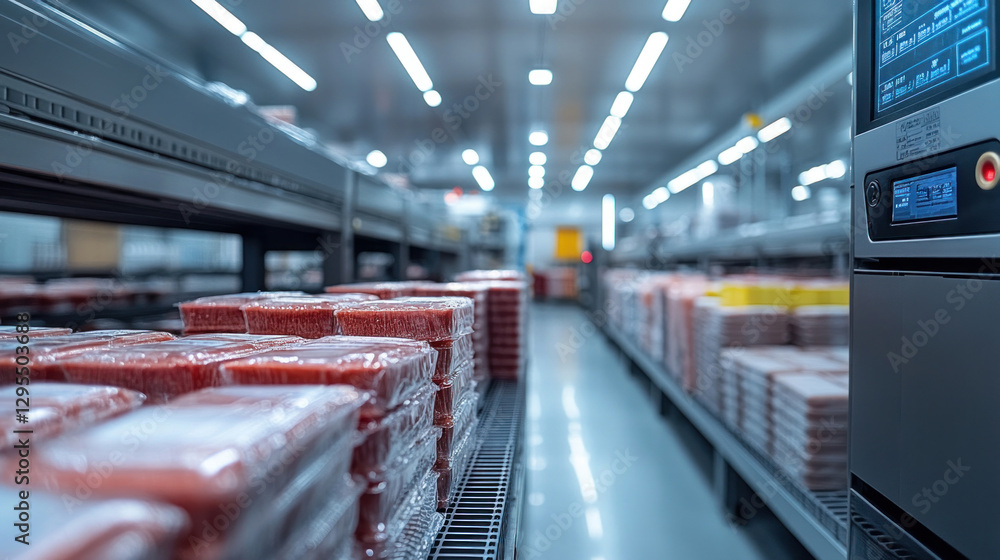 Saudi Arabian halal food factory, robotic systems packaging certified ...