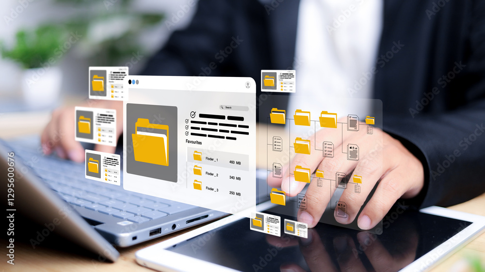 Document Management System DMS. Enterprise resource planning ERP ...