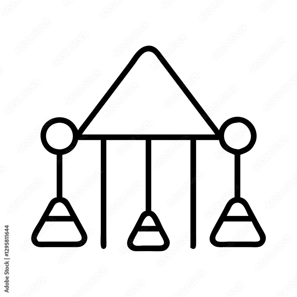 playground icon, playground line art - simple line art of playground ...