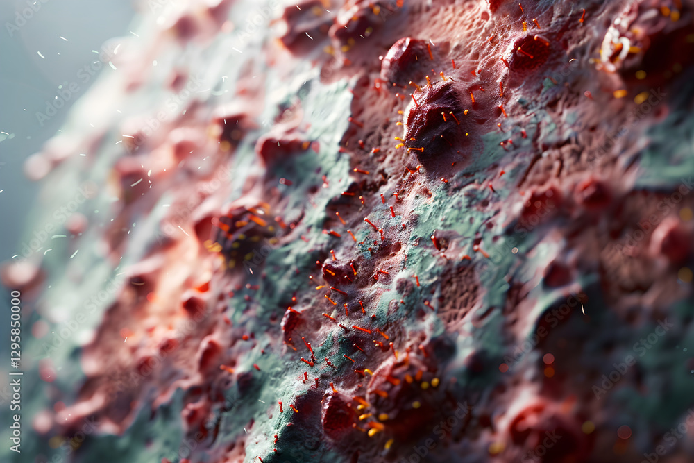 Disturbing Display of Severe Skin Infection Indicative of Urgent ...