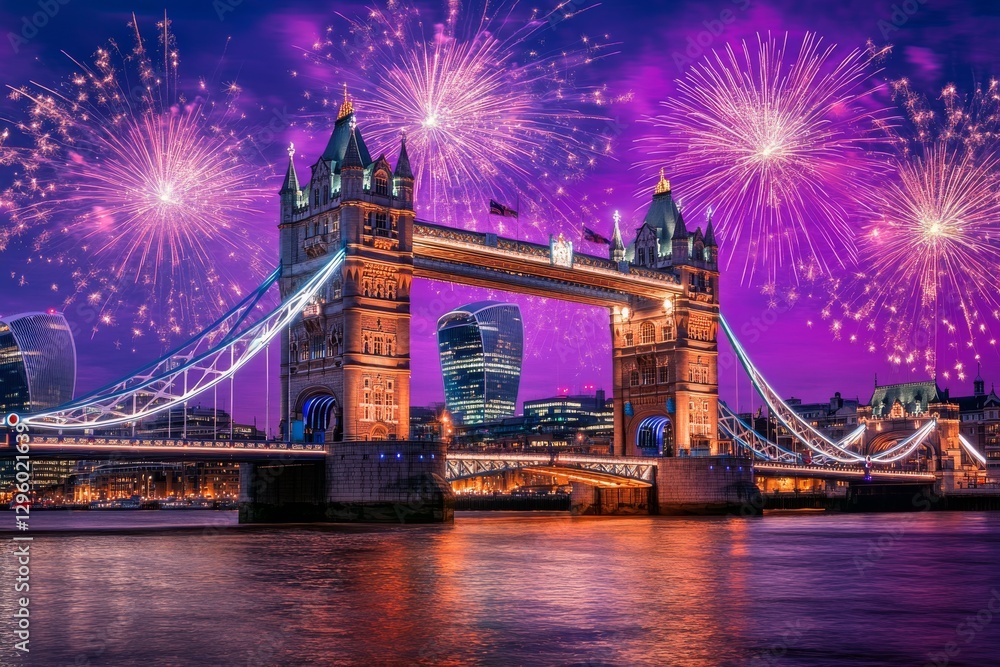 The famous Tower Bridge is a notable sight in London, England ...