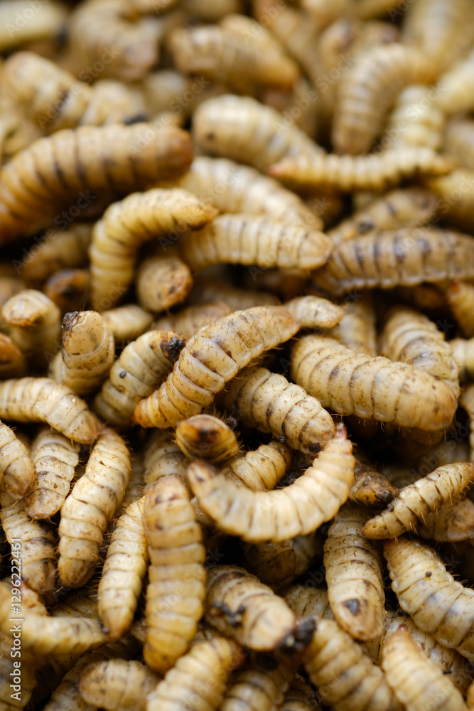 Black Soldier Fly Larvae (Hermetia illucens) or maggots are animals that are able to decompose ...