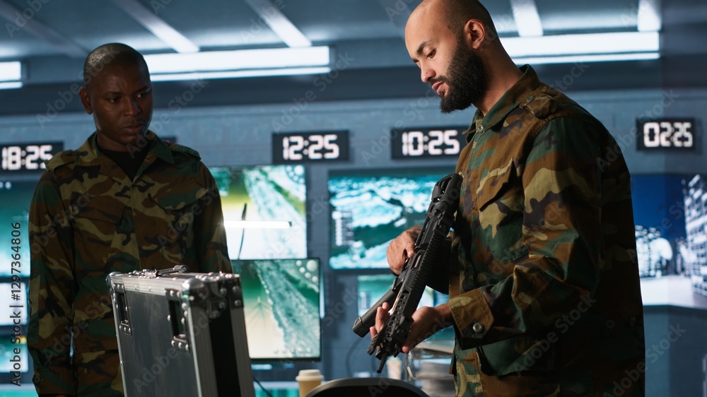 Army soldiers packing weapons able to engage targets at extended range ...