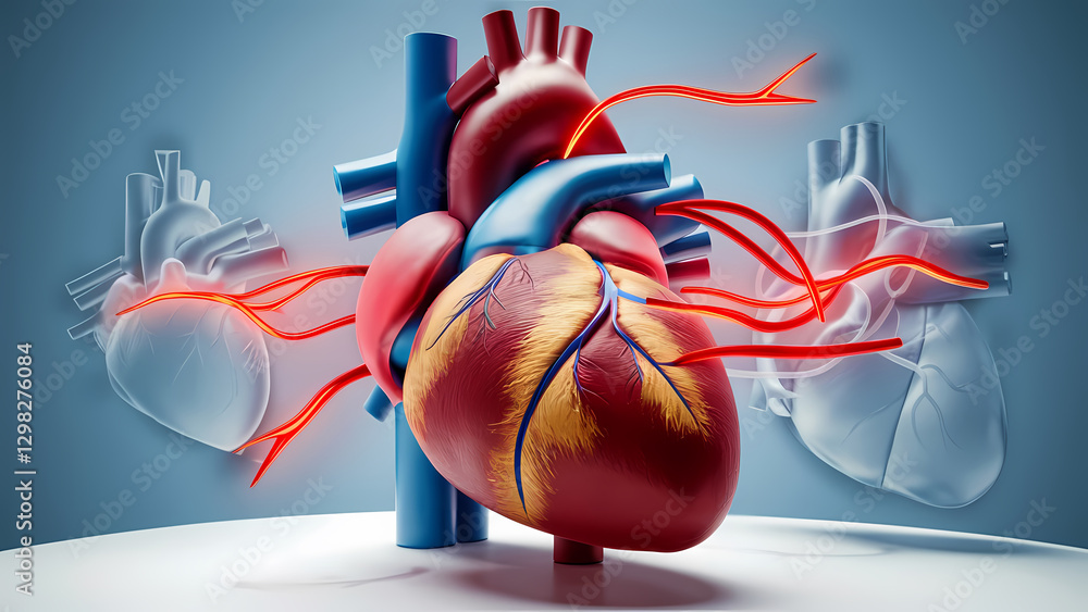 3D Anatomical Model of the Human Heart Reveals Congenital Coronary ...