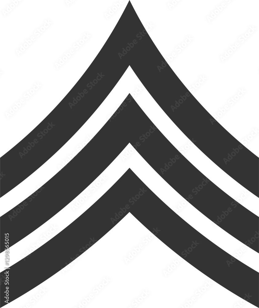Sergeant rank and symbols, rank, sergeant shoulder strap, sergeant ...