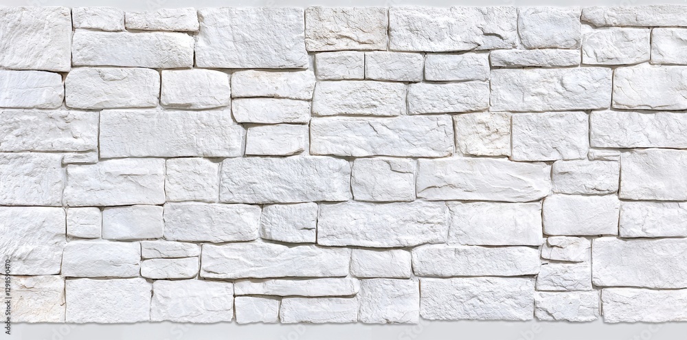 White brick is the primary component of the brick wall, which forms a ...
