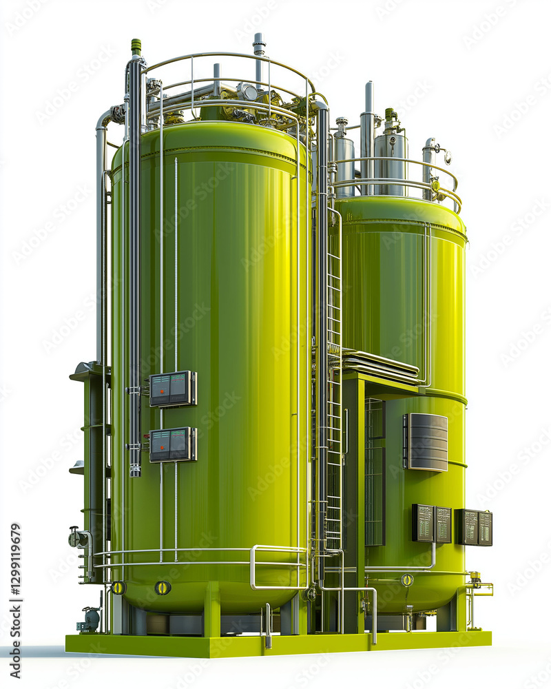 Anaerobic digestion biogas systems. Advanced biogas reactor for ...