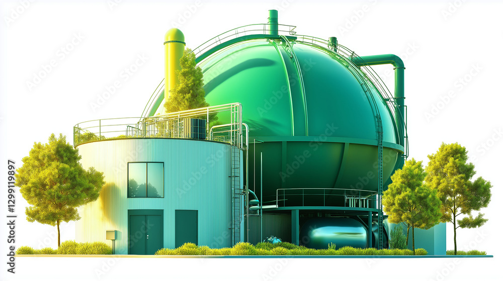 Anaerobic digestion biogas systems. Anaerobic digestion chamber biogas ...