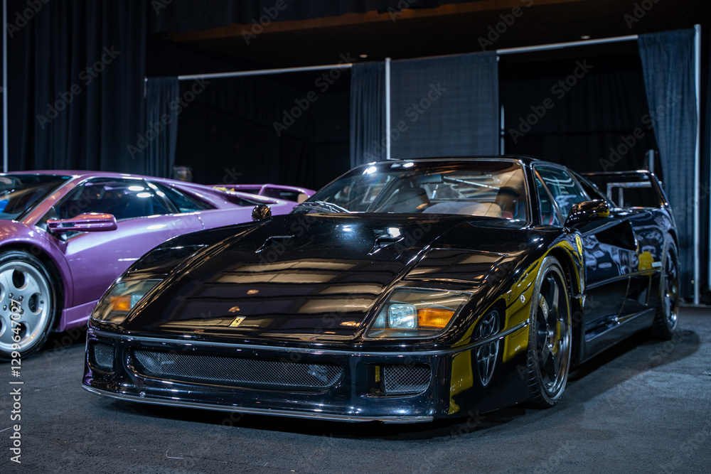 Foto de Stock 1991 Ferrari F40 automobile at the 2025 Canadian ...