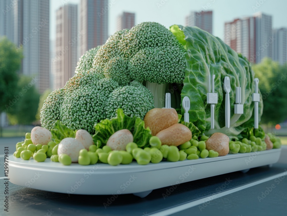 Visualize the future with IoT sensors tracking environmental data in a ...