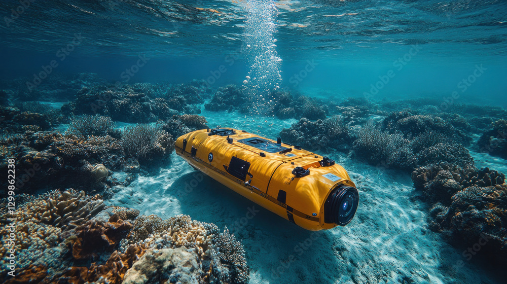 Underwater robotics experts brainstorming deep-sea AI sensor technology ...