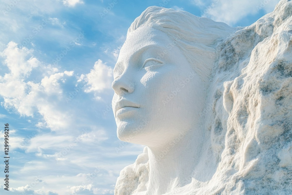 Lot's wife looked back and became a pillar of salt. Bible story. Stock ...