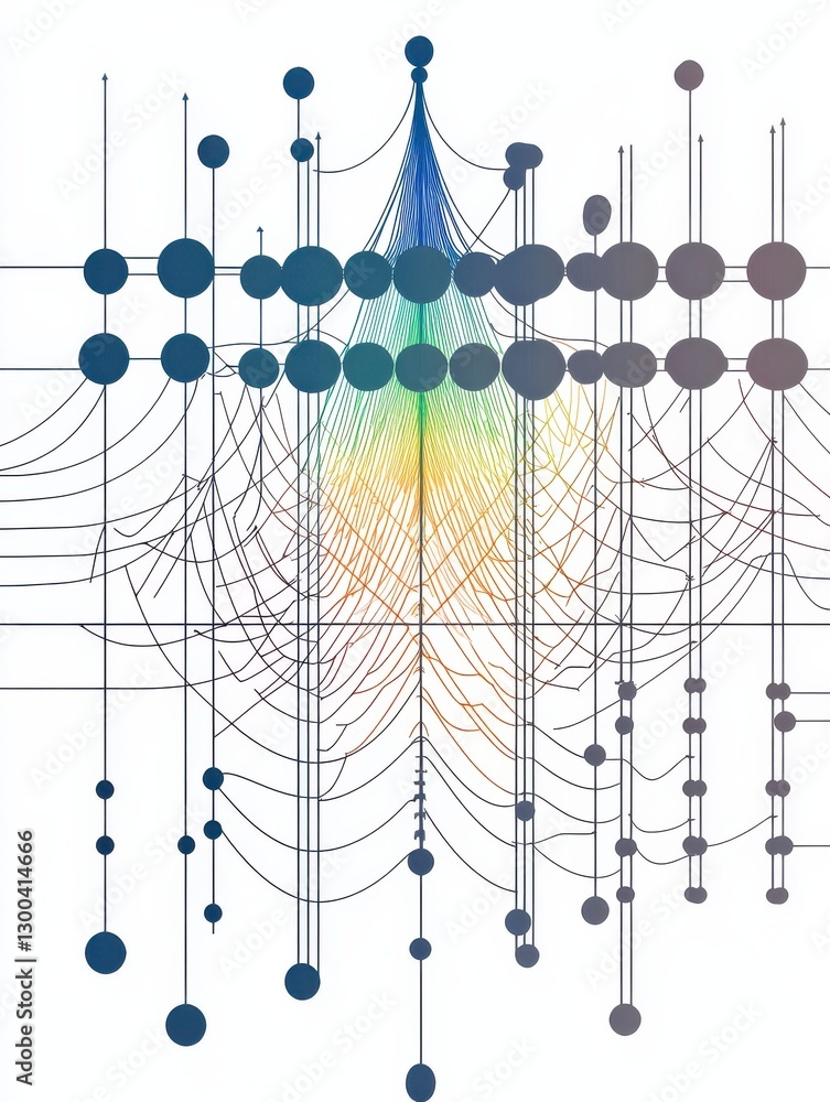 Technical diagram of a neural network architecture for deep learning ... Technical diagram of a neural network architecture for deep learning ...