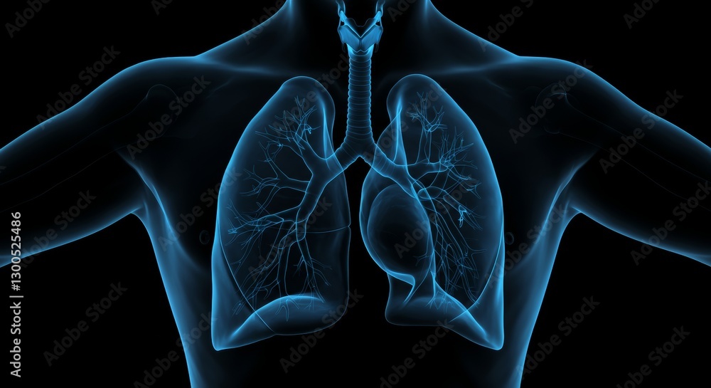 Ilustración de Stock Translucent x-ray style visualization showcasing ...