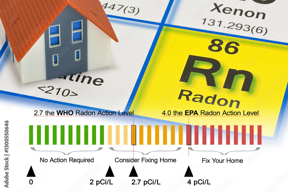 UNDERSTANDING YOUR RADON TEST RESULTS - Testing Report concept with ...