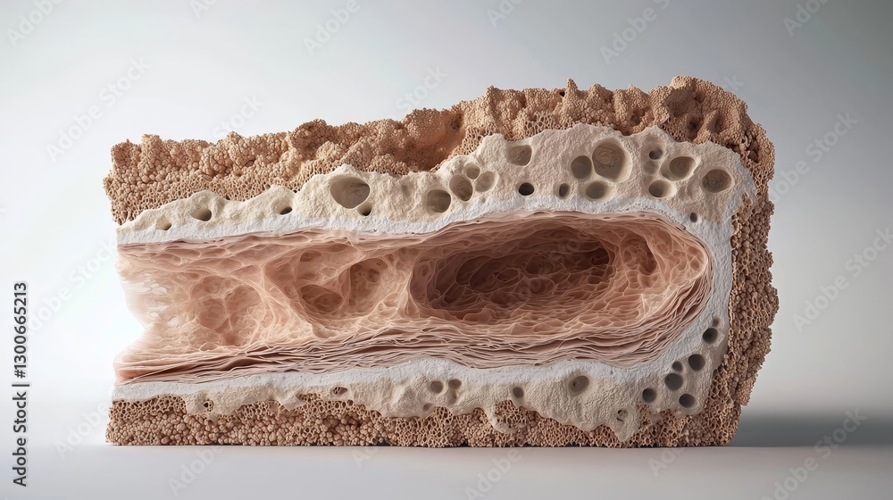 Skin anatomy diagram for beauty clinics understanding human skin layers ...