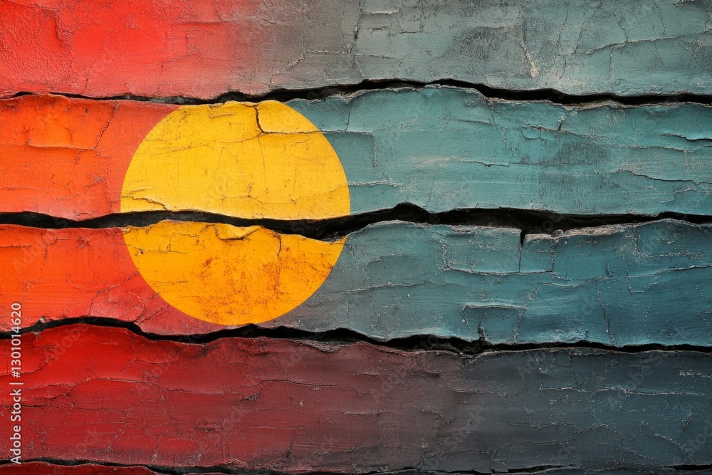 A 1980s-style dystopian propaganda poster warning about acid rain ...