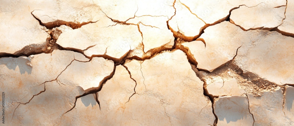 Earthquake impact texture design for ground deformation backgrounds and ...