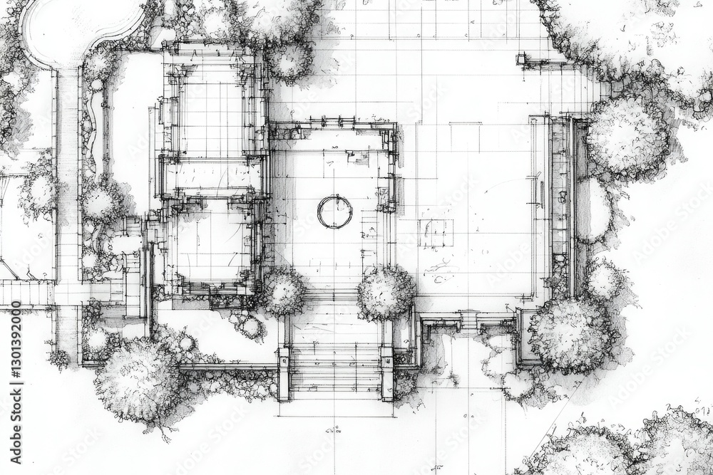 Keys and Blueprint of a New Residential Space: A Visual Guide to Square ...