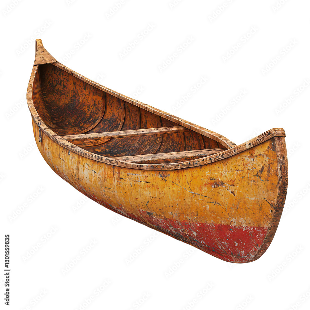 Canoe isolated on transparent background, PNG Stock Photo | Adobe Stock