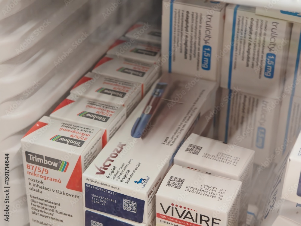 Foto de Stock victoza, novo nordisk, liraglutide, liraglutid, glp-1 ...