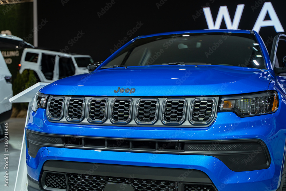 2025 JEEP Compass Sport 4x4 automobile at the 2025 Canadian ...