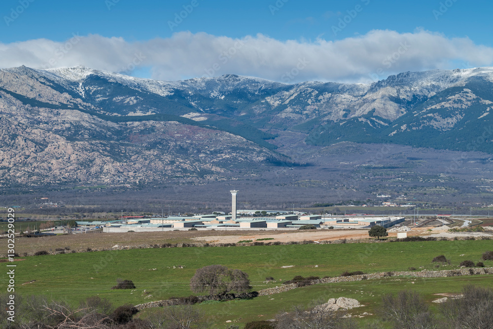 The Madrid V Penitentiary Center, also known as Soto del Real Prison ...