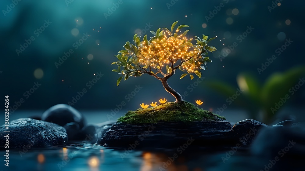 Genetically engineered tree with flowers that emit mesmerizing ...