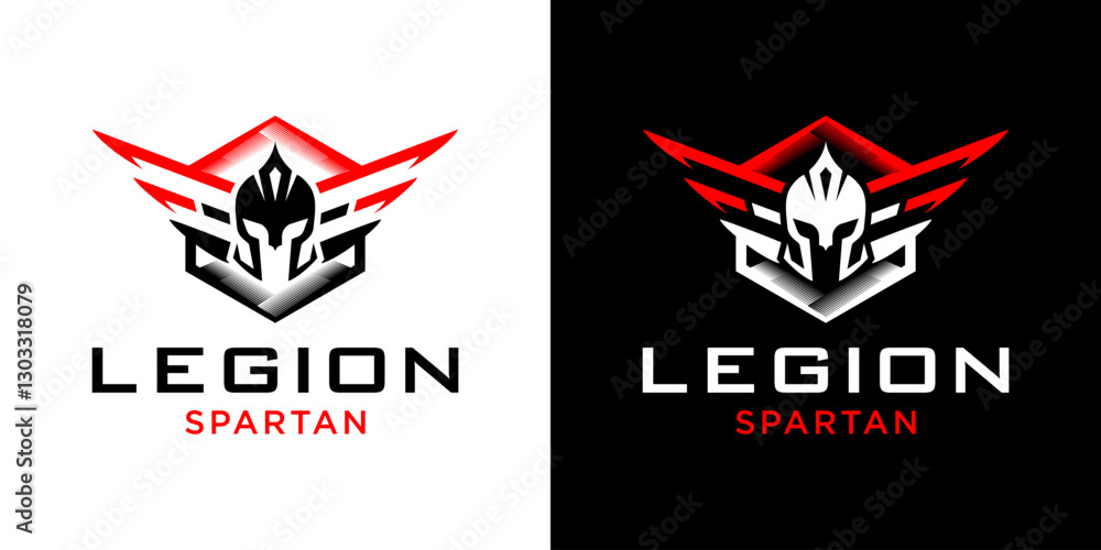 Spartan logo design, Legion spartan simple logotype icon, Spartan ...