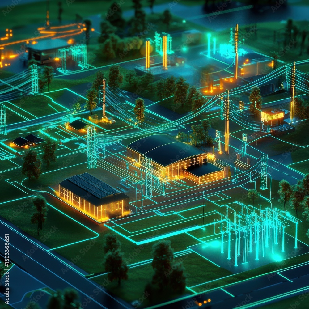 Energy Grid Digital Twin: This digital replica of an electrical grid enhances efficiency by ...