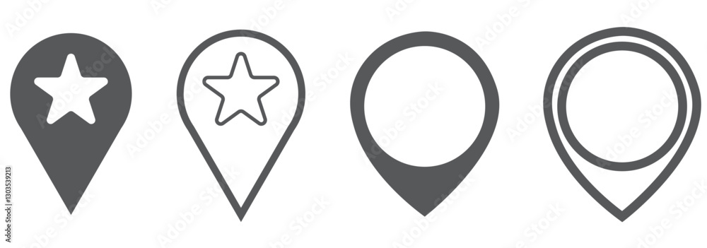 Location icon,Map logo for maps google maps, sign, route, position ...