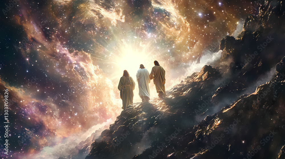 The transfiguration of jesus a radiant revelation to peter, james, and ...