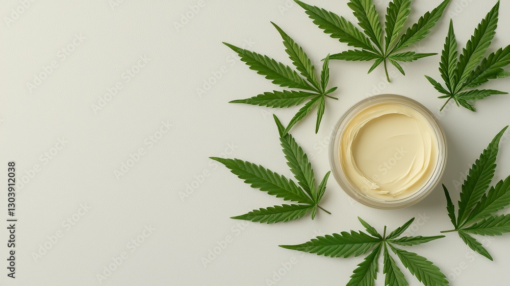 Wellness action cannabis relief cream home product photography indoor ...