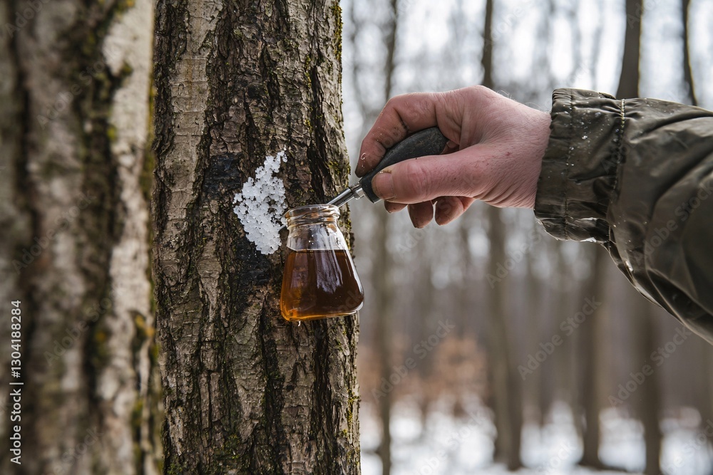Maple syrup tapping showcases the craftsmanship of extracting sweet sap ...