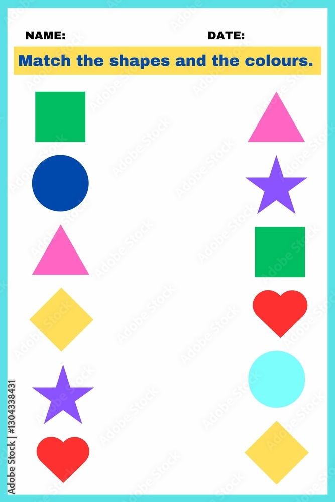 Shapes worksheet, maths worksheet, mathsshapes worksheet, actvity sheet ...