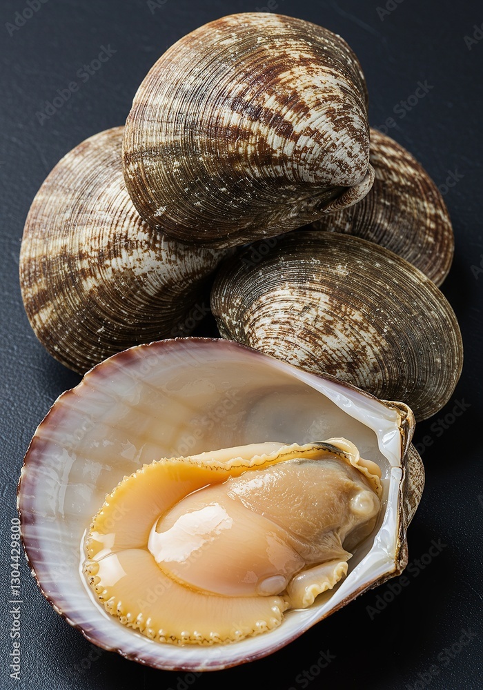 Mirugai: The Exquisite Japanese Horse Clam for Sushi & Sashim Stock ...