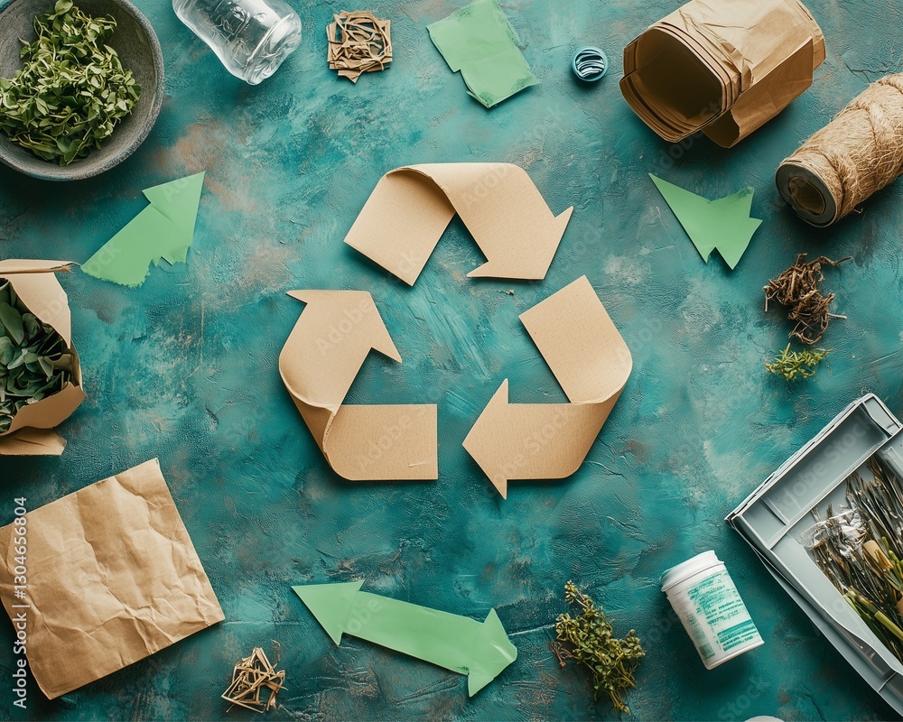 Sustainable Living, circular economy, zero waste loop, upcycling concept, sustainability cycle ...