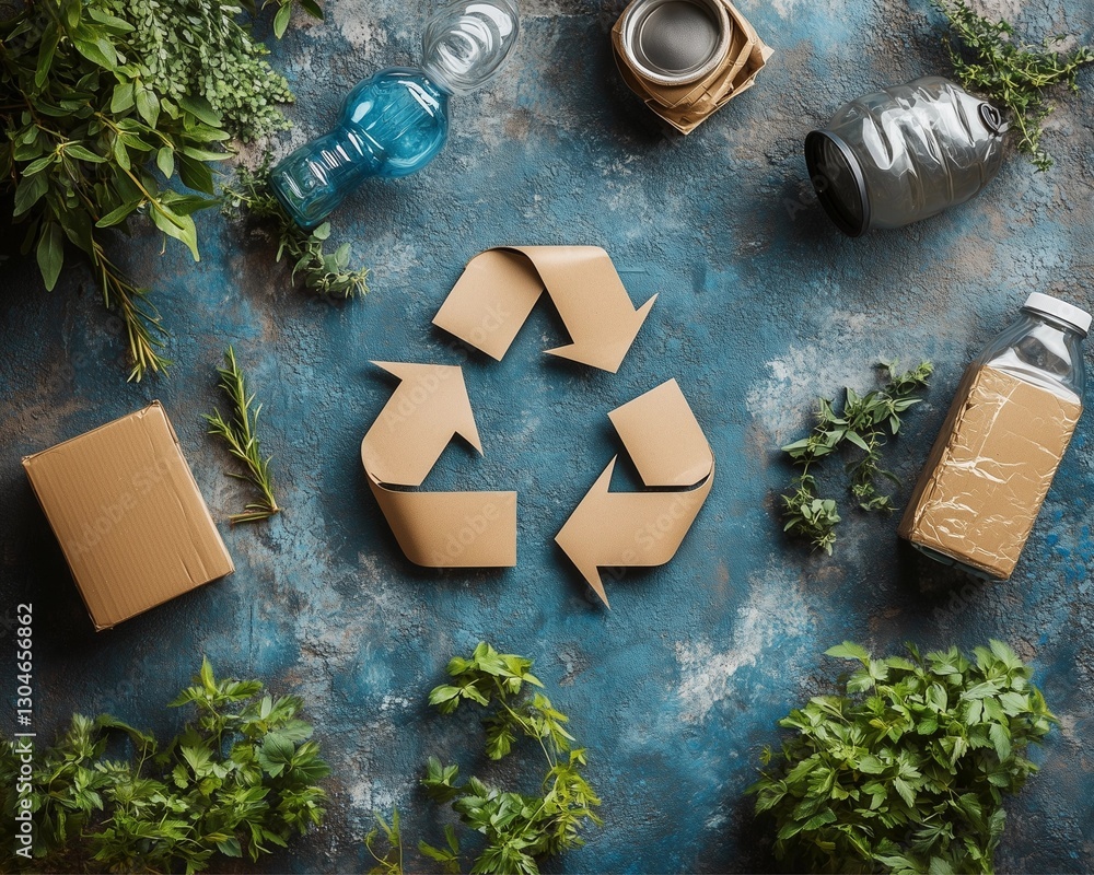 Sustainable Living, circular economy, zero waste loop, upcycling concept, sustainability cycle ...