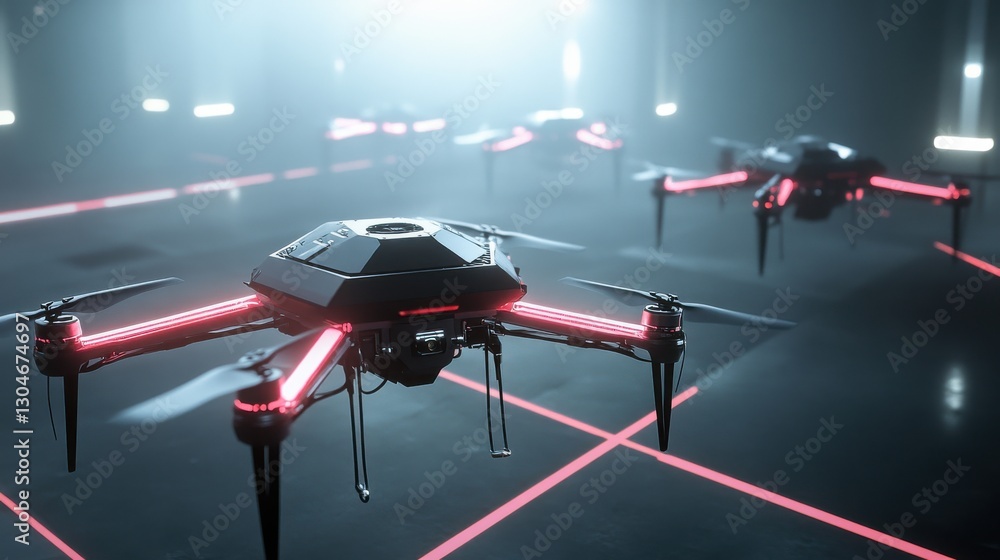 Drones Capturing High-Resolution Images for Efficient Inventory ...