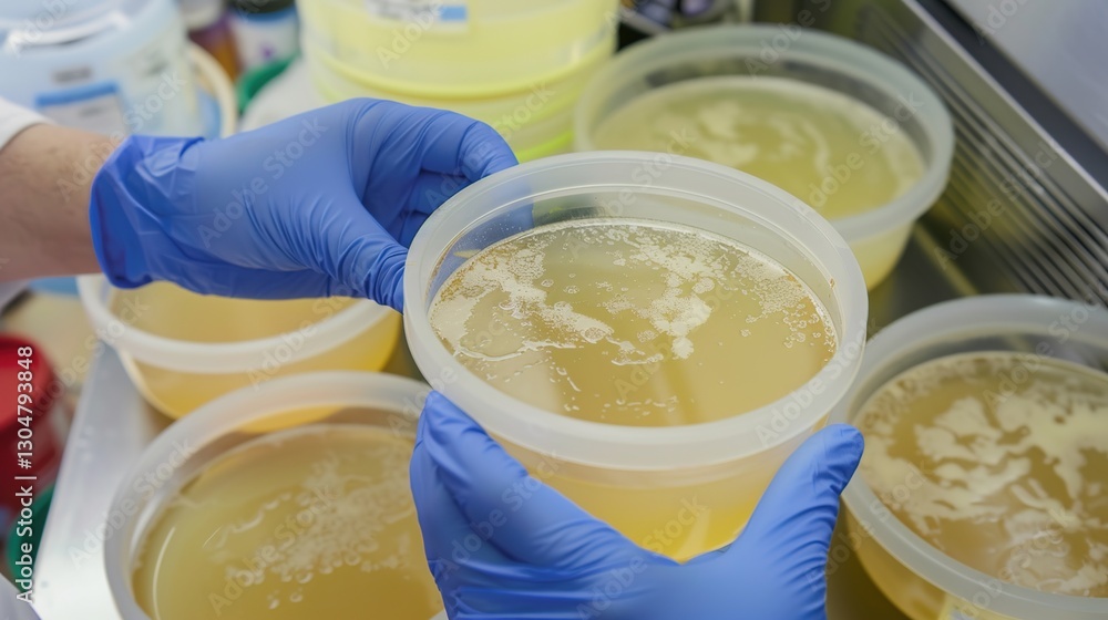 Lactic acid bacteria, which are a group of bacteria that can ferment ...